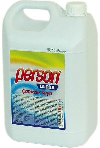 Person Ultra Kıvamlı Çamaşır Suyu 5 Lt Person Ultra Kıvamlı Çamaşır Suyu 5 Lt