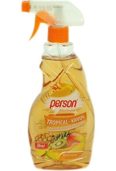 Person Tropikal, Kavun Kokulu Oda Spreyi 500 ml Person Tropikal, Kavun Kokulu Oda Spreyi 500 ml