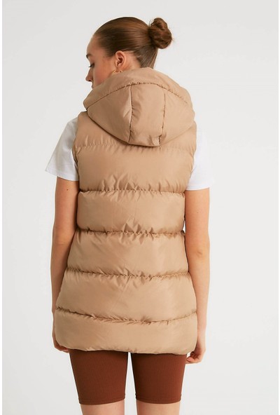 Elay Butik Kadın Cep Detaylı Şişme Yelek