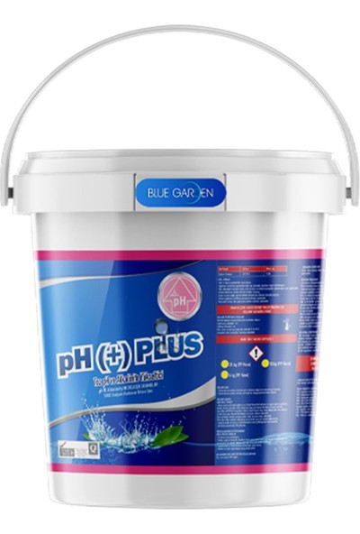 Ph ve Alkalinite Yükseltici Toz Ph + Plus 6kg Ph ve Alkalinite Yükseltici Toz Ph + Plus 6kg