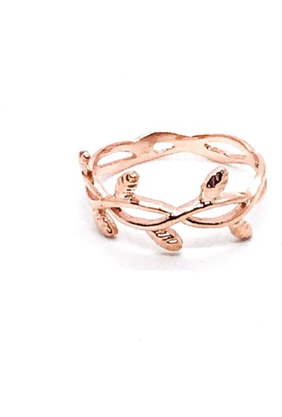 Nisa 925 Ayar Gümüş Dal Yüzük