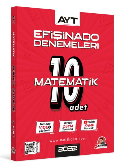 Mert Hoca Yayınları 2022 Mert Hoca AYT Efişinado Matematik Denemeleri – 10’lu Deneme Mert Hoca Yayınları 2022 Mert Hoca AYT Efişinado Matematik Denemeleri – 10’lu Deneme