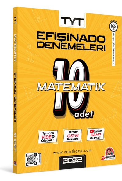 Mert Hoca Yayınları 2022 Mert Hoca TYT Efişinado Matematik Denemeleri – 10’lu Deneme Mert Hoca Yayınları 2022 Mert Hoca TYT Efişinado Matematik Denemeleri – 10’lu Deneme