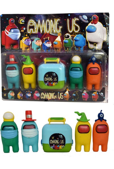 Among Us Oyuncak Karakter Sürpriz Kutu Amongus Figür Seti Among Us Oyuncak Karakter Sürpriz Kutu Amongus Figür Seti