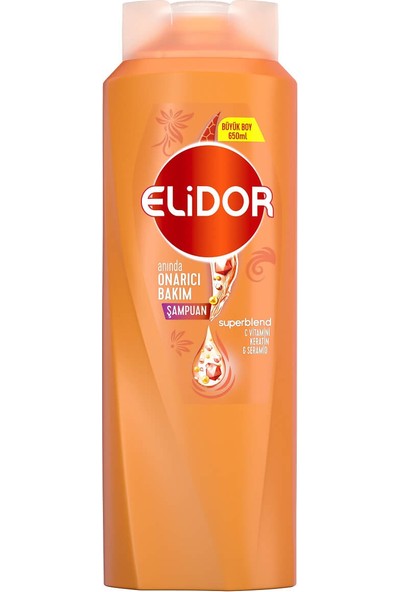 Elidor Şampuan Onarıcı Bakım 650ML x 4 Adet Elidor Şampuan Onarıcı Bakım 650ML x 4 Adet