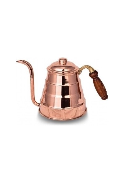 Hanedan Bakır Tiryaki Demlik Düz