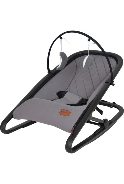 Bebeck Sallanır Anakucağı Ayarlanabilir Yatış Tam Katlanır Gri Bebeck Sallanır Anakucağı Ayarlanabilir Yatış Tam Katlanır Gri