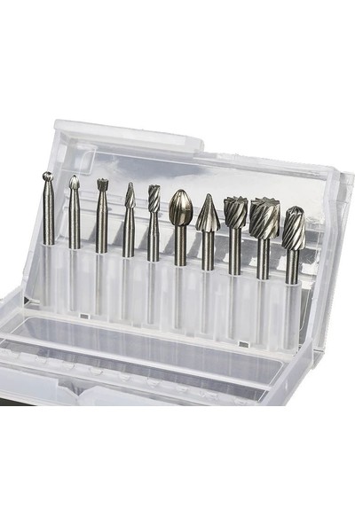 Hilda Dremel Vb Gravür Ahşap Oyma Ve Şeki̇llendi̇ri̇ci̇ Uç Seti̇(Paslanmaz Çeli̇k Malzeme-10 Adet) Hilda Dremel Vb Gravür Ahşap Oyma Ve Şeki̇llendi̇ri̇ci̇ Uç Seti̇(Paslanmaz Çeli̇k Malzeme-10 Adet)