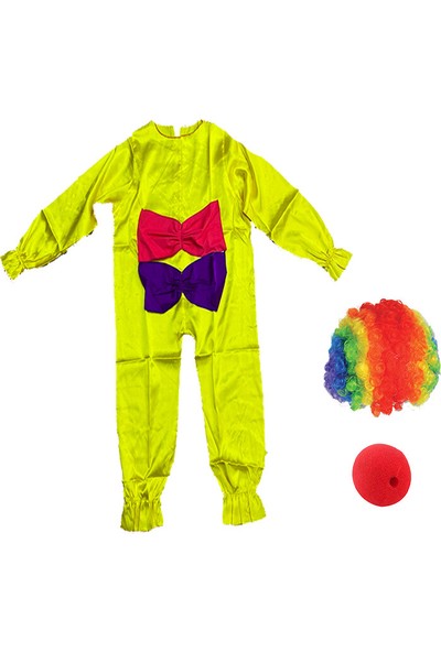 Çocuk Palyaço Kostümü 10 11 Yaş