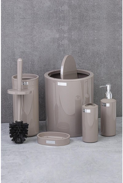 Okyanus Home Vizon Yuvarlak 5'li Banyo Seti Okyanus Home Vizon Yuvarlak 5'li Banyo Seti