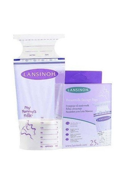 Lansinoh Steril Süt Saklama Poşeti 25'li 5060062991550 Lansinoh Steril Süt Saklama Poşeti 25'li 5060062991550