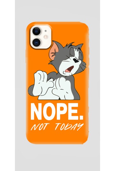 Bilişim Akademi Apple iPhone 11 Kılıf Tom Baskılı Lansman Silikon Kılıf Kapak