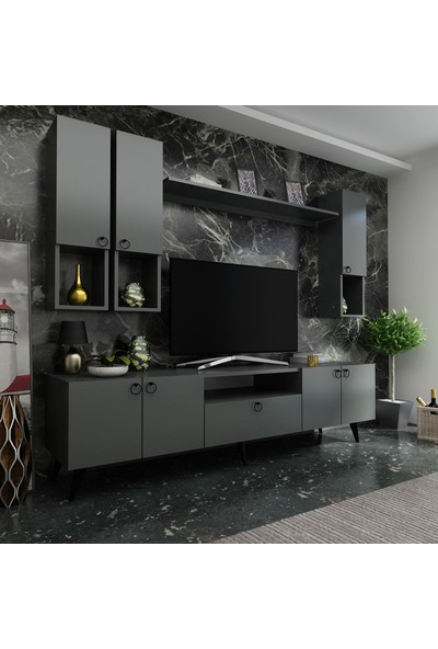 Myniture Festival Tv Ünitesi Q3024-4 Antrasit
