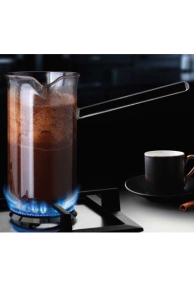 Seç Bi Kutu Borosilikat Cam Cezve