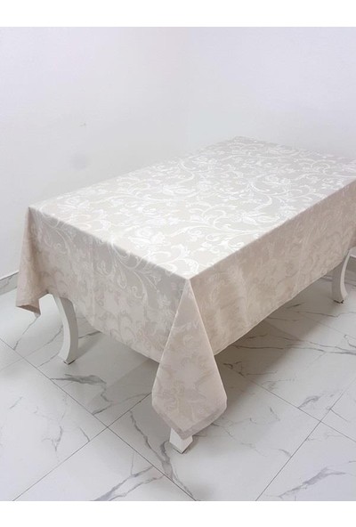 Finezza İpek Lüx Jakar Polycotton Kumaş Taş Masa Örtüsü Dikdörtgen 160x220 cm - 1076 Finezza İpek Lüx Jakar Polycotton Kumaş Taş Masa Örtüsü Dikdörtgen 160x220 cm - 1076