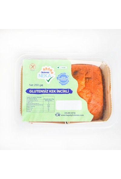 Neka Glutensiz Muffin İncirli 250 gr