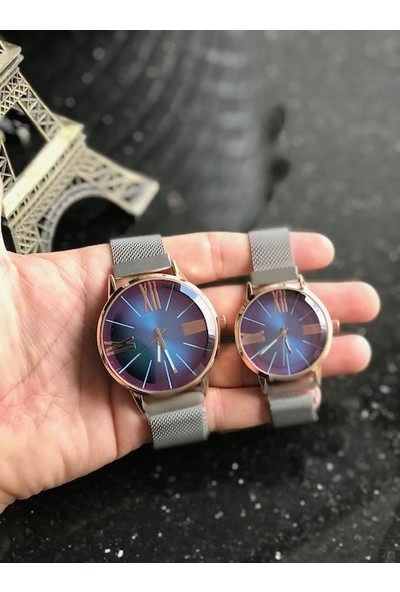 Lisinya Toronto Watch Çift Sevgili Unisex Hasır Kordon Saat(Kutulu)