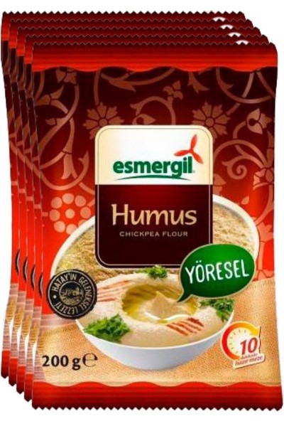 Orkide Esmergil Humus Nohut Unu 200 gr x 5 Adet