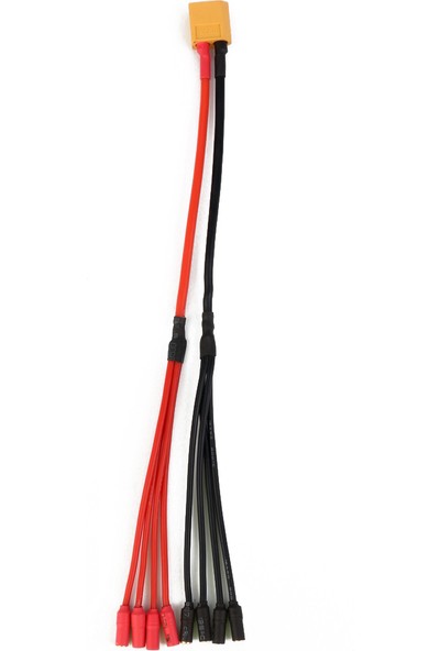 XT60 Ila 3.5mm 4 Tel Çok Şifalı Esc Güç Breakout Kablosu Için Quadcopter LED (Yurt Dışından) XT60 Ila 3.5mm 4 Tel Çok Şifalı Esc Güç Breakout Kablosu Için Quadcopter LED (Yurt Dışından)