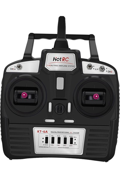 Rc Verici 2.4g6 Kanal Uçak Denetleyicisi HOTRC-KT6A Rc Uçak Sağ El Gaz Kelebeği (Yurt Dışından) Rc Verici 2.4g6 Kanal Uçak Denetleyicisi HOTRC-KT6A Rc Uçak Sağ El Gaz Kelebeği (Yurt Dışından)