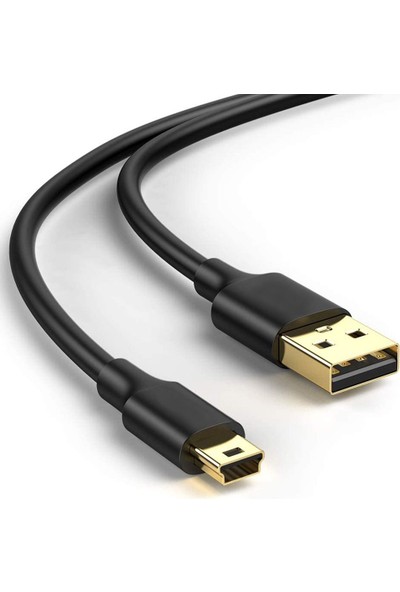 XRJ 5 Pin Mini USB Kablo 1,5 mt 480 Mbps