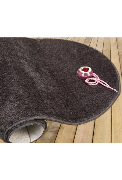 My Evilla Antrasit Peluş Seccade Gül Kokulu Tesbih Hediyeli