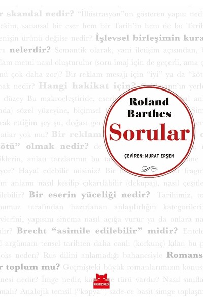Sorular - Roland Barthes
