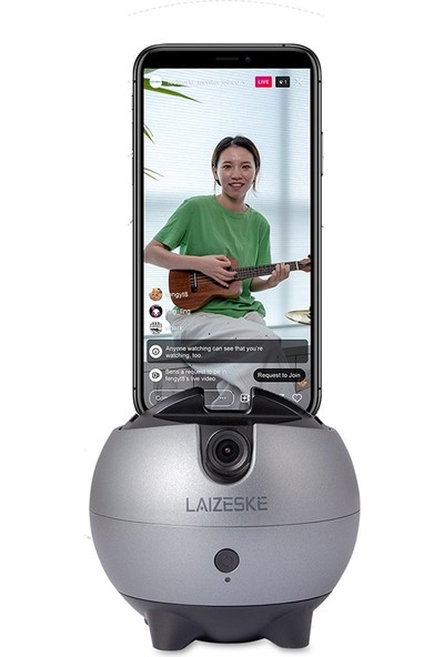 Generic 360 Derece Otomatik Takip Telefon Tutucu Gri (Yurt Dışından) Generic 360 Derece Otomatik Takip Telefon Tutucu Gri (Yurt Dışından)