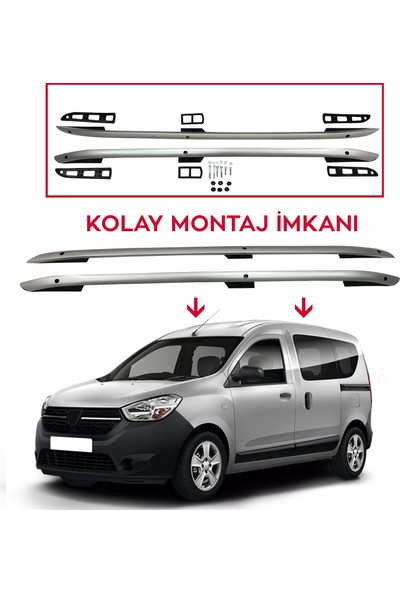 Oto Pandami Dacia Dokker 2013 ve Üstü Tavan Çıtası Oto Pandami Dacia Dokker 2013 ve Üstü Tavan Çıtası