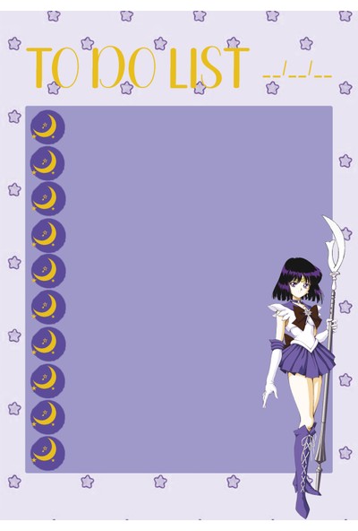 Ekeroğlu Sailor Saturn A5 To Do List - Memopad - Notepad - Baskılı Bloknot Defter - Planlayıcı Not Defteri Ekeroğlu Sailor Saturn A5 To Do List - Memopad - Notepad - Baskılı Bloknot Defter - Planlayıcı Not Defteri