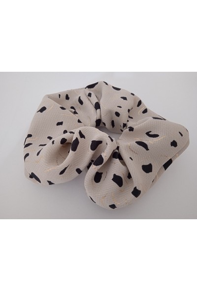 Thulia Sütlükahve Yaldızlı Kumaş Toka