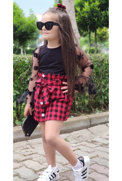 Ufuk Korkmaz Kız Cocuk Eteklı Takım