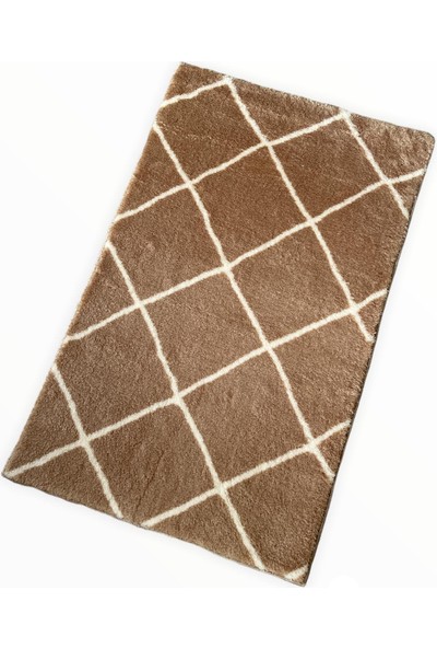 Jassrug Royal Halı 50 x 80 Diamond Sütlü Kahve