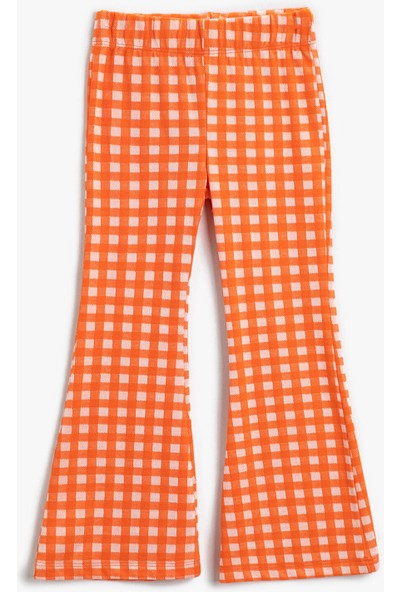 Koton Pötikareli Ispanyol Paça Slim Pantolon Koton Pötikareli Ispanyol Paça Slim Pantolon