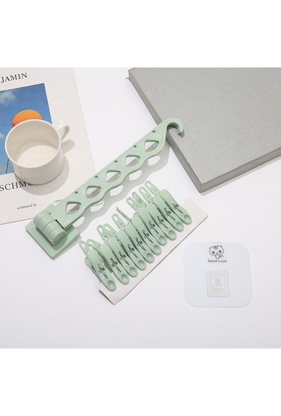Zhengdong Technology Çıkarılabilir Ev Çok Fonksiyonlu Katlanır Askı Plastik Çok Klipsli Rüzgar Geçirmez Giysi Klipsi - Kurutma Askısı (Yurt Dışından) Zhengdong Technology Çıkarılabilir Ev Çok Fonksiyonlu Katlanır Askı Plastik Çok Klipsli Rüzgar Geçirmez Giysi Klipsi - Kurutma Askısı (Yurt Dışından)
