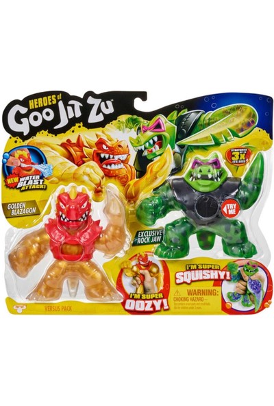 Giochi Preziosi Giochipreziosi Goojitzu Ikili Paket Blazagon & Rock Jaw Giochi Preziosi Giochipreziosi Goojitzu Ikili Paket Blazagon & Rock Jaw