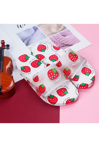 Gezer Çilekli Çocuk Kaydırmaz Havuz/deniz Terlik 13305