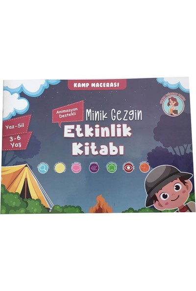 Minik Gezgin Animasyon Destekli/yaz-Sil Etkinlik Kitabı Minik Gezgin Animasyon Destekli/yaz-Sil Etkinlik Kitabı