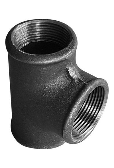 Trakya Döküm Siyah Inegal Te ¾ x ½ x ¾ Trakya Döküm Siyah Inegal Te ¾ x ½ x ¾