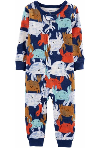 Carter's Küçük Erkek Çocuk Yengeç Desenli Uyku Tulumu