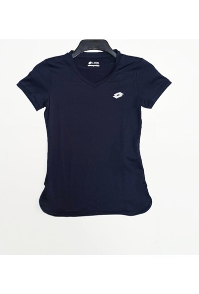 Lotto Bayan Jessi Tee Pl Lacivert T-Shirt R3190