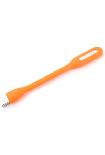 Qusto USB LED Işık Esnek Okuma Lamba - Turuncu Qusto USB LED Işık Esnek Okuma Lamba - Turuncu