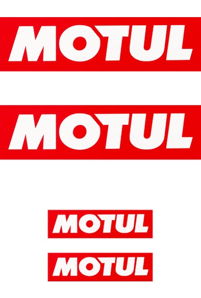 Motul Yağ Stiker Etiket 4 Adet Motul Yağ Stiker Etiket 4 Adet