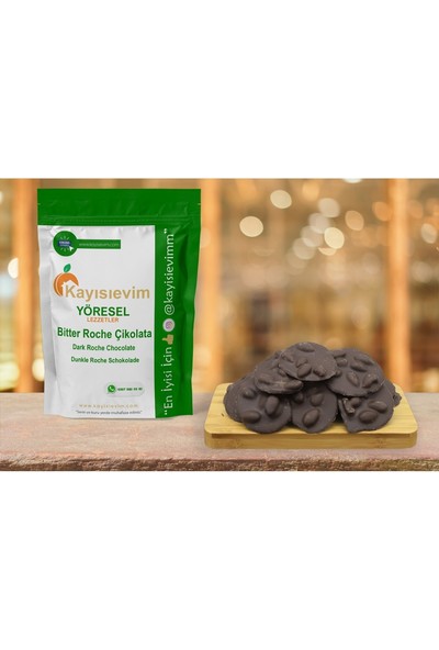Kayısıevim Bitter Roche Çikolata 500 gr