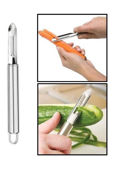 Giftmatik Center Giftmatikcenter 6 Adet Truchef Paslanmaz Çelik Ergonomik Soyacak 715798 Giftmatik Center Giftmatikcenter 6 Adet Truchef Paslanmaz Çelik Ergonomik Soyacak 715798