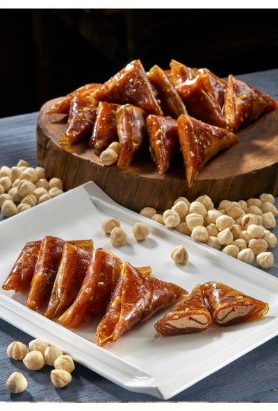 Antep Marketi Fındıklı Dut Pestili Muska 500 gr Antep Marketi Fındıklı Dut Pestili Muska 500 gr