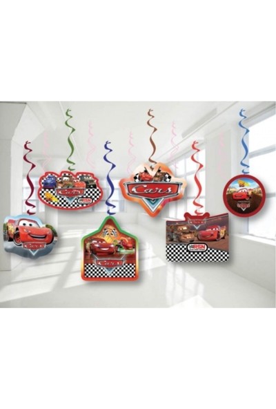 Happyland Cars Arabalar Tavan Süsü 6lı Happyland Cars Arabalar Tavan Süsü 6lı