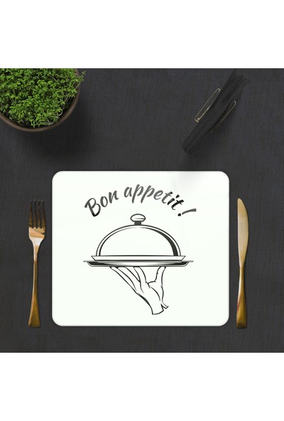 Decorita 2'li Takım Cam Tabak Bon Appetit Servis Decorita 2'li Takım Cam Tabak Bon Appetit Servis