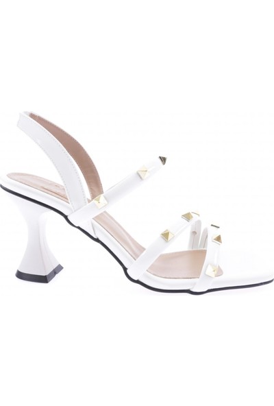 Dgn K957 Kadın Troklu Kadeh Topuklu Ayakkabı