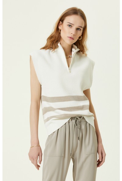 Network Basic Fit Beyaz Kazak Network Basic Fit Beyaz Kazak